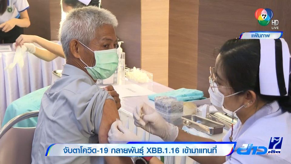 ข่าวจับตาโควิด-19 กลายพันธุ์ XBB.1.16 เข้ามาแทนที่