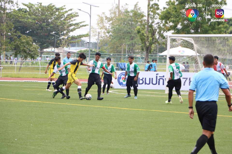 ข่าวภาพการแข่งขัน บรรหารแจ่มใสวิทยา 1 5-0 ญามีอุ้ลอิควาน 7HD ปี 2023