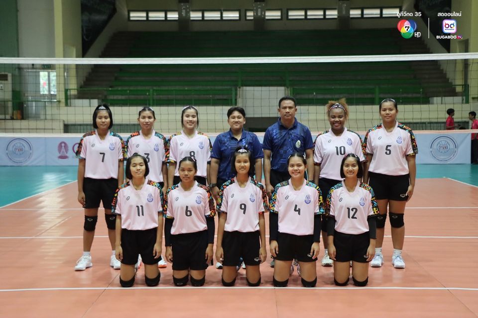 ข่าวประมวลภาพ วอลเลย์บอล แชมป์กีฬา 7HD 2025 : กีฬาเทศบาลเมืองร้อยเอ็ด 3-0 กาญจนาภิเษกวิทยาลัย ...