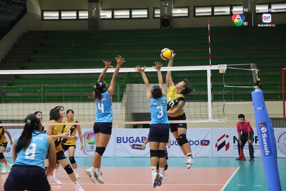 ข่าวประมวลภาพ วอลเลย์บอล แชมป์กีฬา 7HD 2025 : เทพมงคลรังษี 3-0 กาญจนาภิเษกวิทยาลัย เพชรบูรณ์