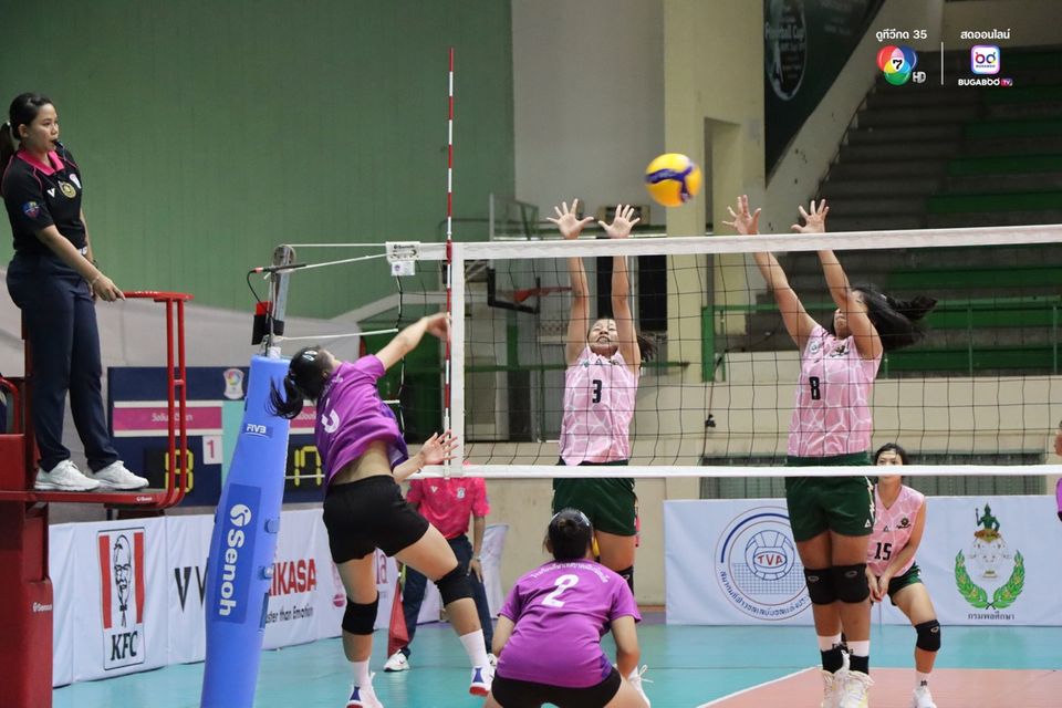 ข่าวประมวลภาพ วอลเลย์บอล แชมป์กีฬา 7HD 2025 : วังจันทร์วิทยา 3-0 กีฬาเทศบาลเมืองร้อยเอ็ด