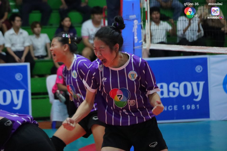 ข่าวประมวลภาพ วอลเลย์บอล แชมป์กีฬา 7HD 2025 : เทพมงคลรังษี 1-3 วิทยาลัยเทคโนโลยีพณิชยการอยุธยา