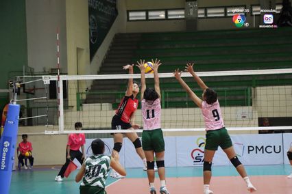 ข่าวประมวลภาพ วอลเลย์บอล แชมป์กีฬา 7HD 2025 : วังจันทร์วิทยา 3-1 เทศบาลชุมชนป้อมเพชร