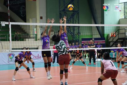 ประมวลภาพ วอลเลย์บอล แชมป์กีฬา 7HD 2025 : กีฬานครนนท์วิทยา 6 3-0 วังจันทร์วิทยา