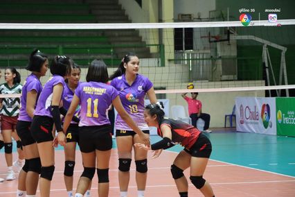 ประมวลภาพ วอลเลย์บอล แชมป์กีฬา 7HD 2025 : กีฬานครนนท์วิทยา 6 3-0 วังจันทร์วิทยา